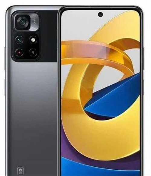 Xiaomi Poco M4 Pro 4G 8/256 гб Global, черный,Zaka