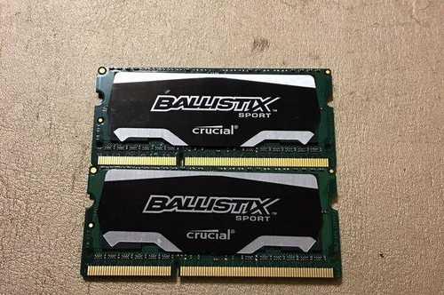 Оперативная память DDR3 4GB Crucial Balistix
