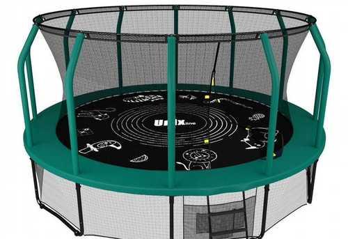 Батут Unix line 12 ft Supreme Game (green)