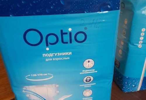 Подгузники для взрослых xl optio