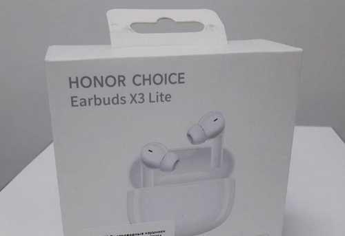 Наушники Honor Earbuds X3 Lite новые (15929)