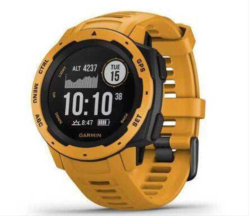 Часы Garmin Instinct Rugged Sunburst