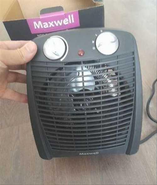 Тепловентилятор Maxwell MW- 3455 BK