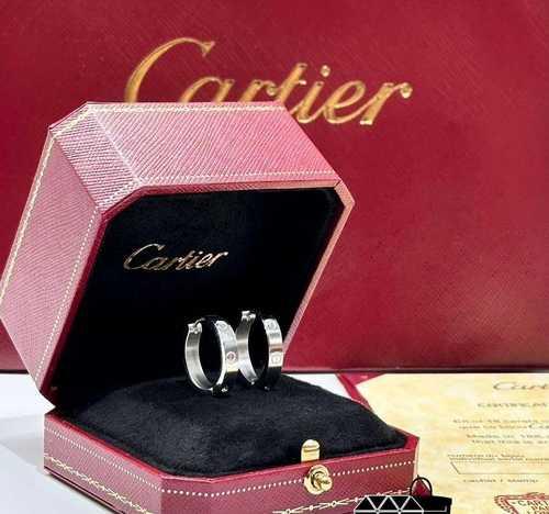 Серьги Cartier Love