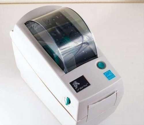 Термопринтер для печати этикеток Zebra LP2824 plus