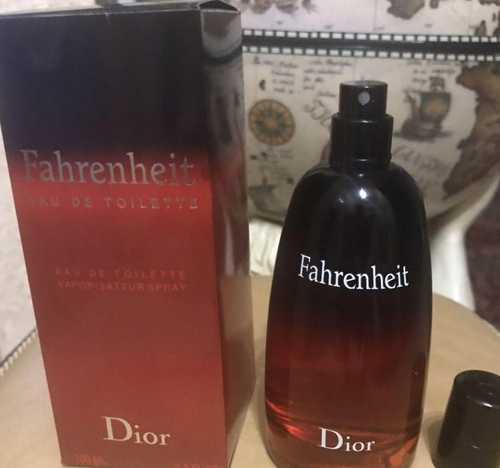 Мужские духи dior fahrenheit,100 мл