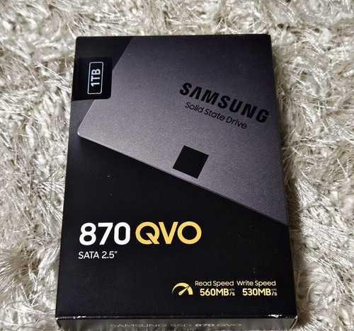 SSD Samsung 870 QVO 1TB (Новый) SATA 2.5