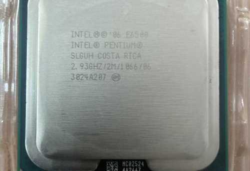 Процессоры Pentium е6500 и core 2 duo е7500
