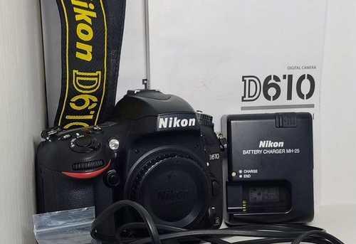 Фотоаппарат nikon d610