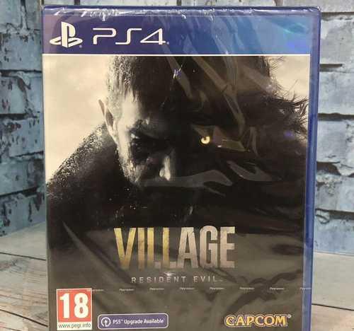 Resident Evil Village PS4 диск