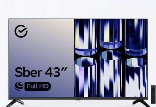 Телевизор Sber smart TV, 43", FHD безрамочный