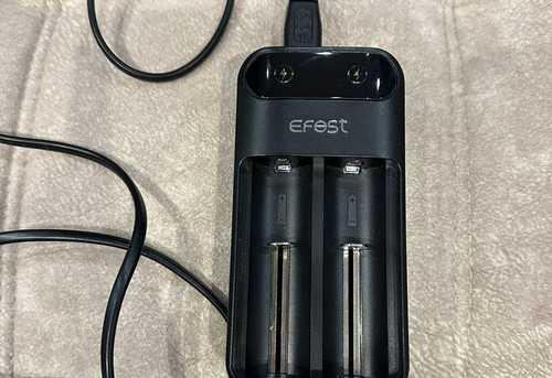 Зарядное устройство efest для акб vape