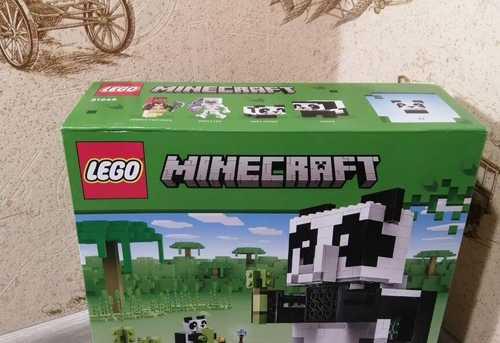 Набор Lego minecraft 21245 дом панды