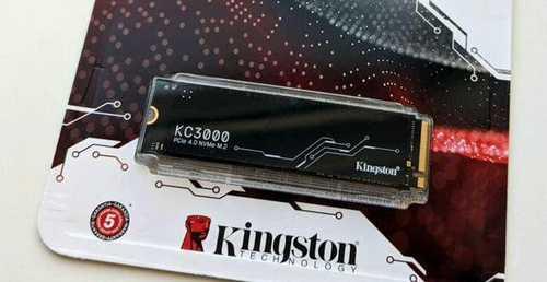 Новый SSD M.2 Kingston KC3000 1Tb