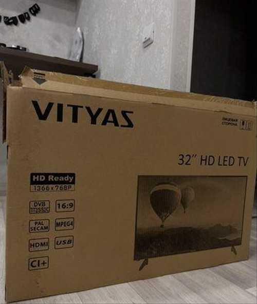 Телевизор vityas новый