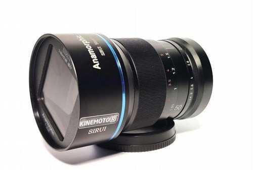 Объектив Sirui anamorphic 50 mm f/1.8 E mount