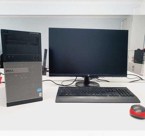 Системный блок Dell OptiPlex 390 i5   Монитор HP