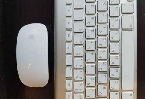 Мышь Apple magic mouse 1 и клавиатура