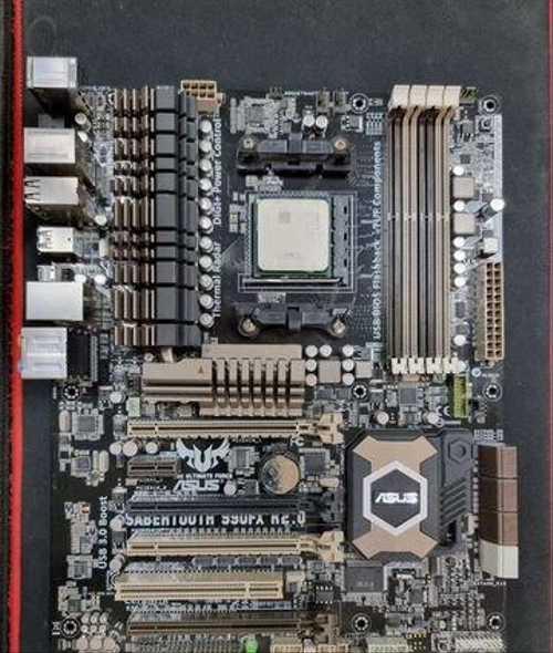 MB Asus Sabertooth 990FX R2.0 + CPU FX8350 4.0Ghz