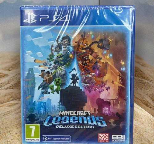 Minecraft Legends Deluxe Edition PS4, русская верс