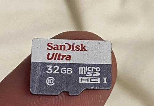 Карта памяти MicroSD 32 16