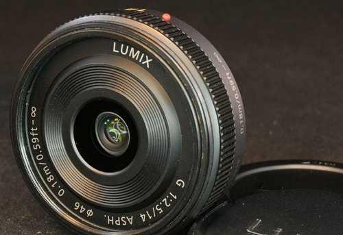 Panasonic lumix G vario 14 2.5 asph Micro 4/3