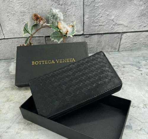 Кожаное портмоне Bottega Veneta