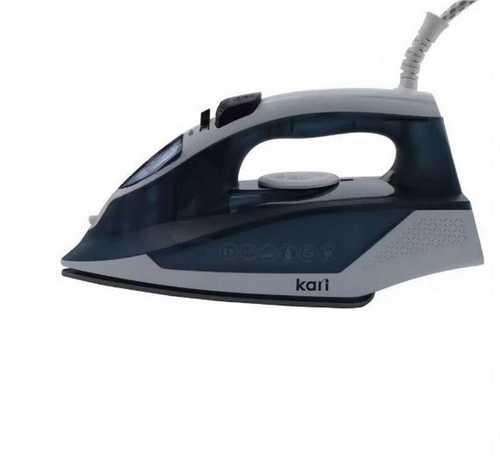 Утюг kari E153 синий, белый