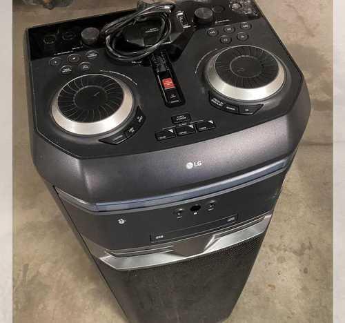 Блютуз колонка LG ok99 1600w мощная