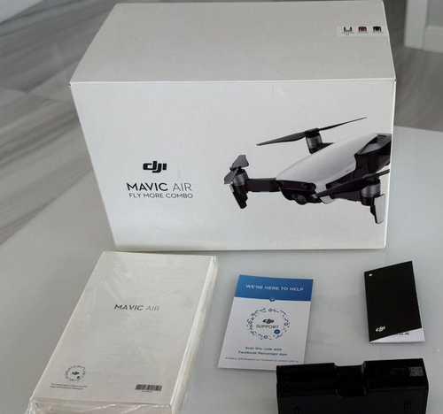 Коробка от квадрокоптера Mavic air fly more white