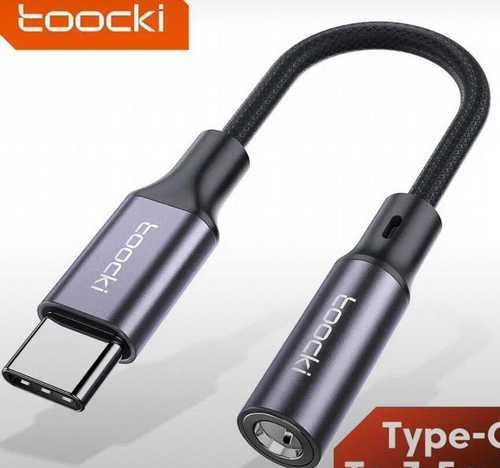 Переходник для наушников с USB Type-C на AUX 3,5mm