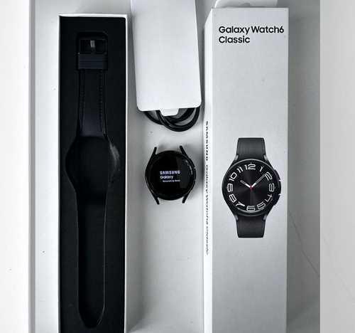 Умные часы samsung galaxy watch 6 classic 43 mm