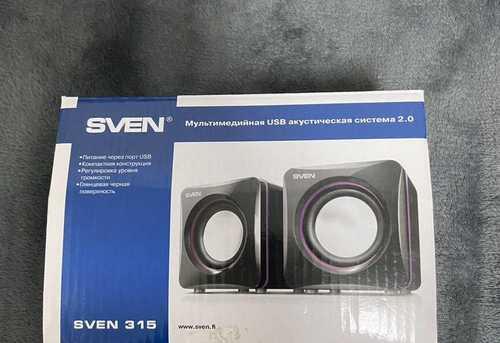 Колонки для компьютера sven 315