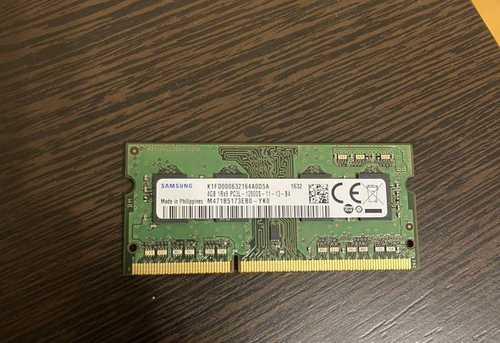 Оперативная память ddr3 4 gb 1600