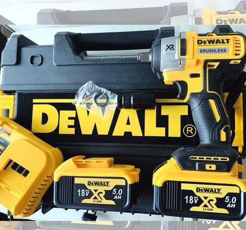 Гайковёрт бесщеточный мощный Dewalt