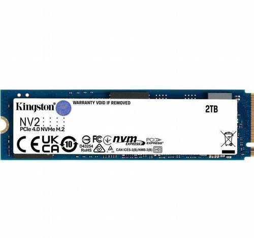 Kingston SSD 2TB Kingston NV2 Series M.2, NVMe, PC