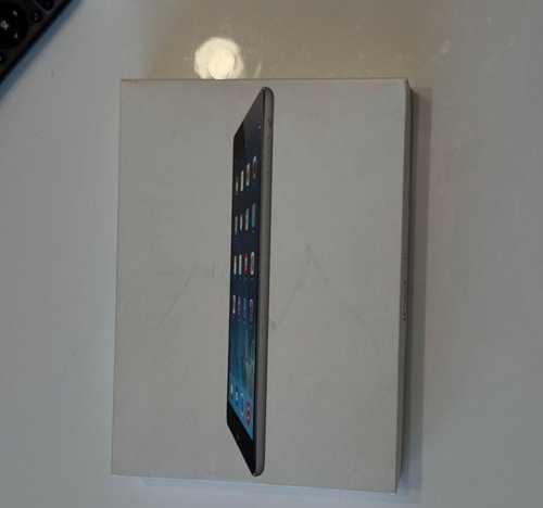 Коробка от iPad Air 16 gb Space Gray