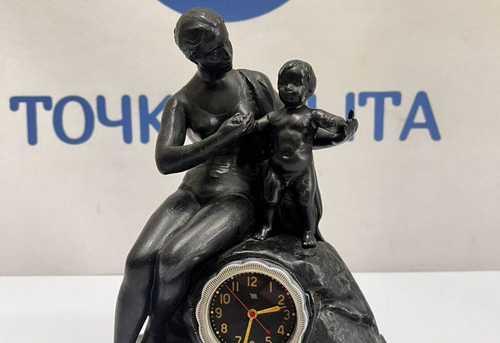 Часы Каминные Касли Материнство Мать и Дитя 1964