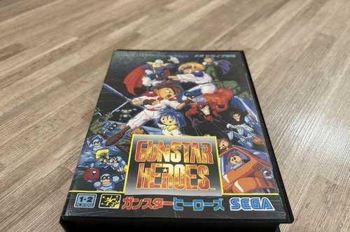 Картридж Gunstar Heroes Sega Mega Drive. Оригинал