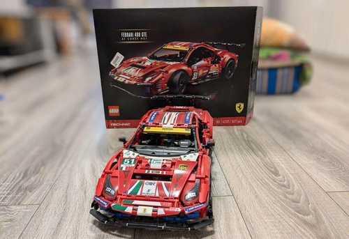 Lego Technic 42125 Ferrari 488 GTE собранный