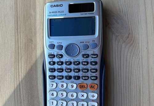 Калькулятор Casio Fx 991 es plus