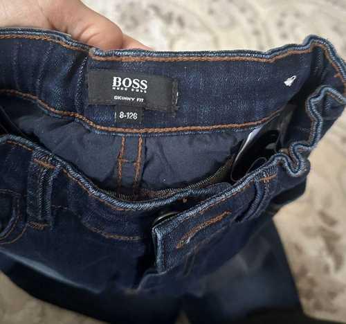 Джинсы детские на мальчика 126 см hugo boss