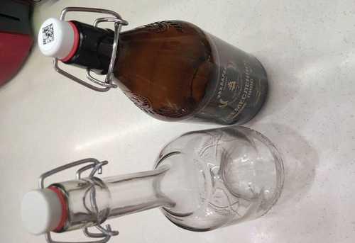 Бутылка с бугельной пробкой 1 л