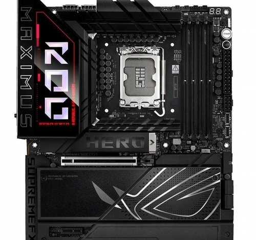 Материнская плата asus ROG maximus Z890 hero LGA1851 ATX 4xDDR5 2xpciex16 pciex1 6xM.2 2xThunderbolt