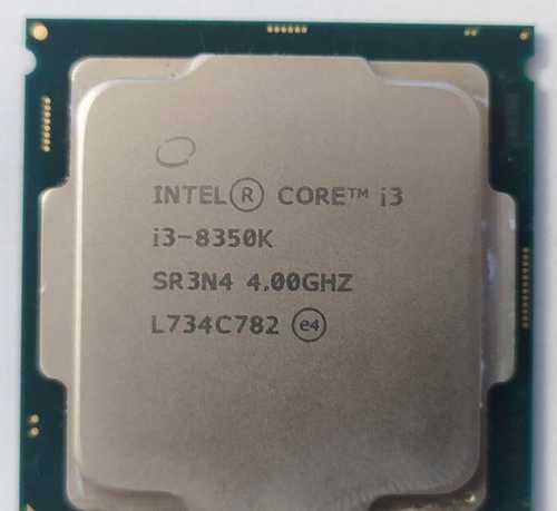 Процессор Intel Core I3-8350K Lga1151 V2
