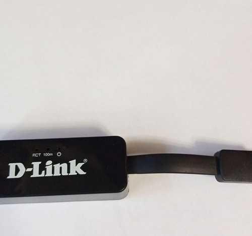 Сетевой адаптер USB- Ethernet D-Link DUB-E100