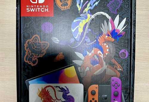 Nintendo Switch Oled Pokemon - чип + чехол + кейс