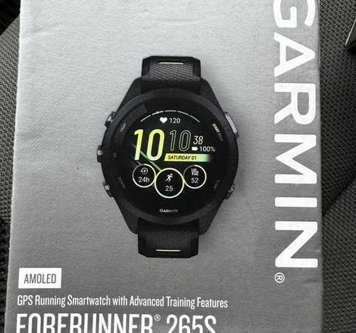 Garmin Forerunner 265s Black Новые