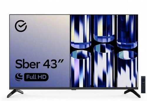 Новый умный телевизор sber 43F2122B 43"(109 см)
