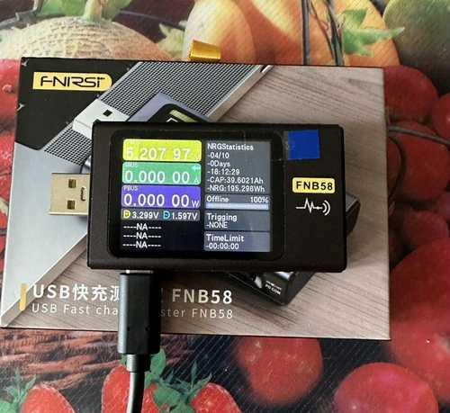 Usb тестер Fnirsi fnb58